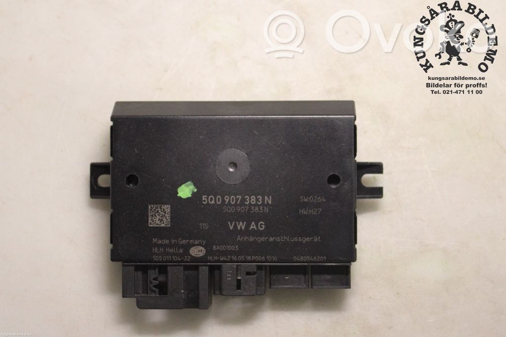 5Q0907383N Volkswagen PASSAT B8 Tow bar trailer control unit/module, € ...