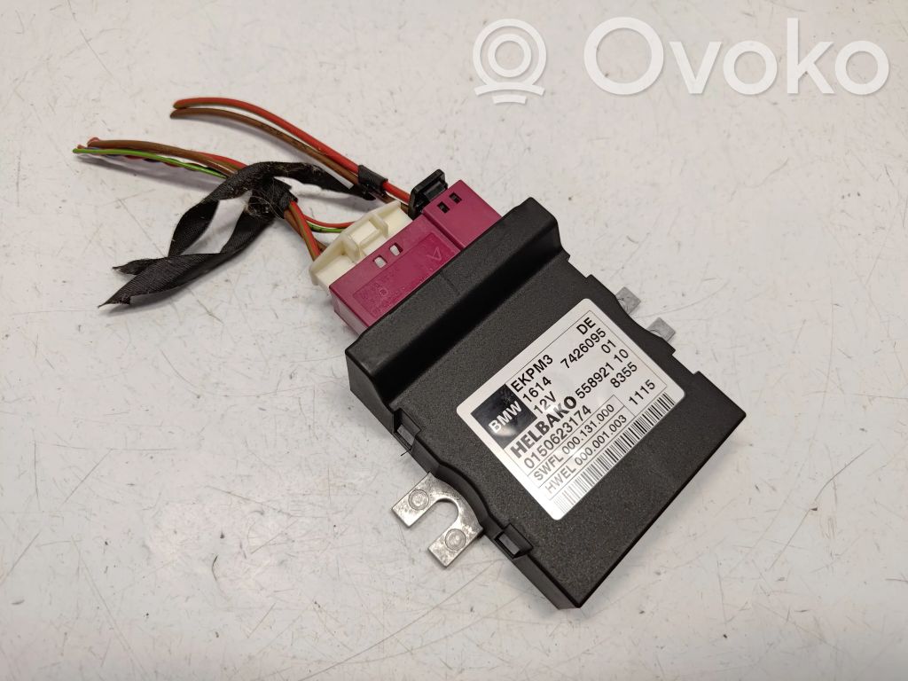 16147426095 BMW X3 F25 Unité de commande / module de pompe à carburant ...