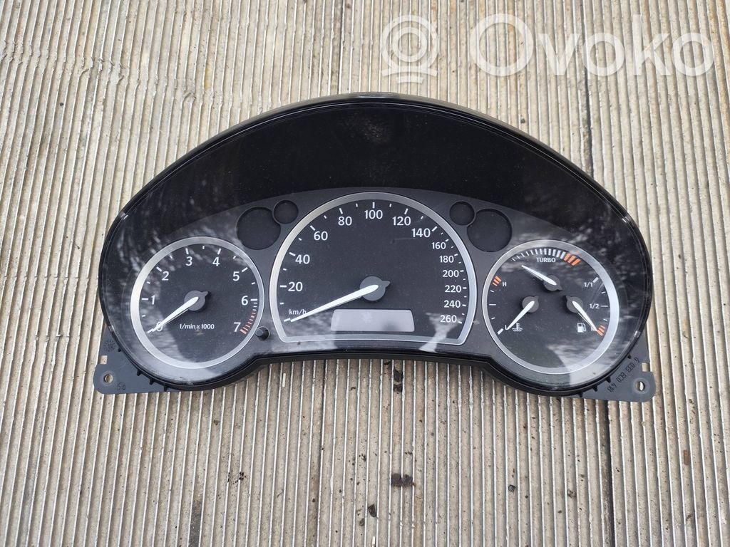 0263625113 Saab 9-3 Ver2 Compteur de vitesse tableau de bord, 20,00 ...