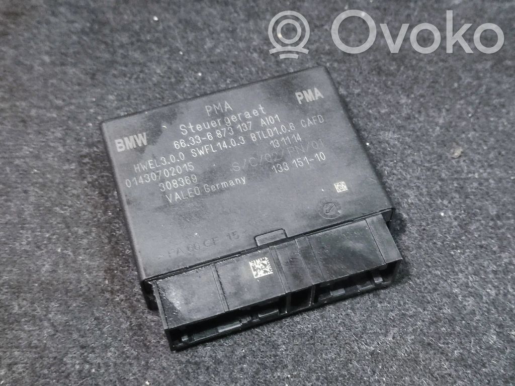 6873137 BMW X3 F25 Unité de commande, module PDC aide au stationnement ...