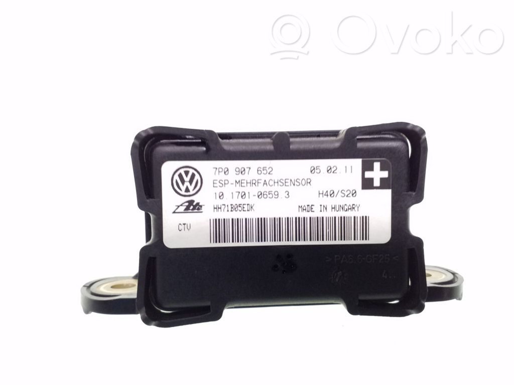 7P0907652 Porsche Cayenne (92A) ESP acceleration yaw rate sensor, €27. ...