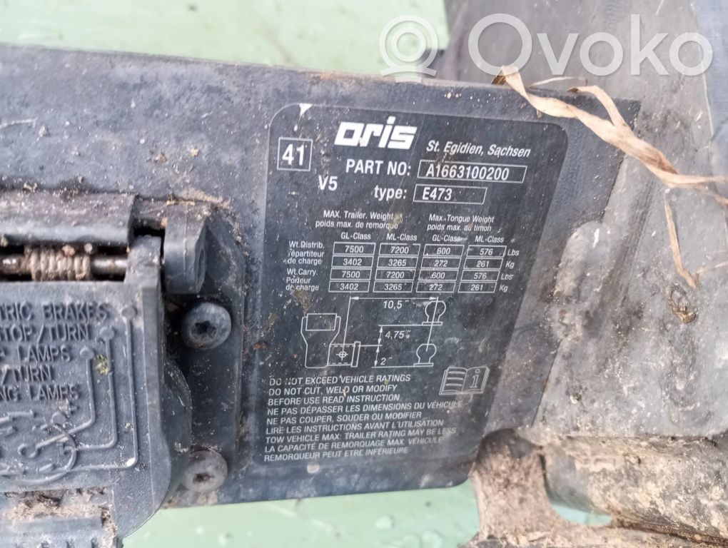 A1663100200 Mercedes-Benz GLE (W166 - C292) Tow bar set, €400.00 | RRR