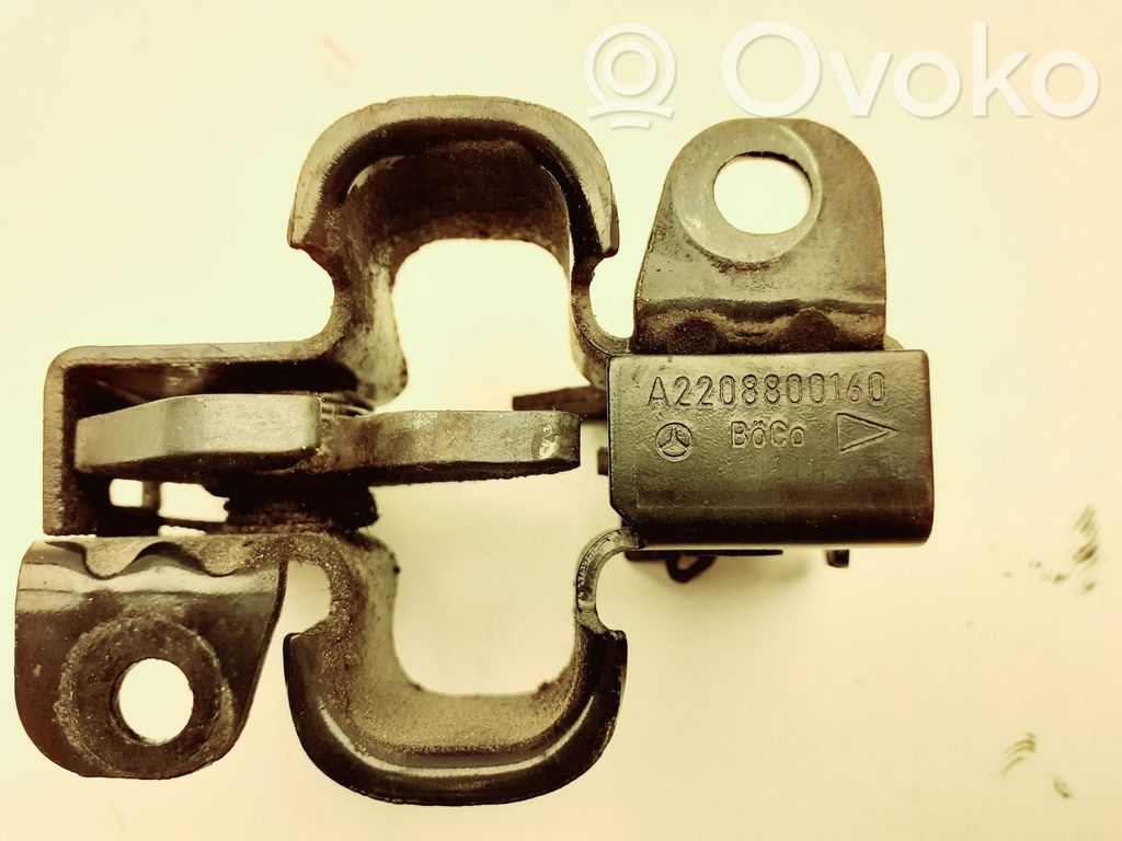 A2208800160 Mercedes-Benz S W220 Engine bonnet/hood lock/catch, €3.19 | RRR