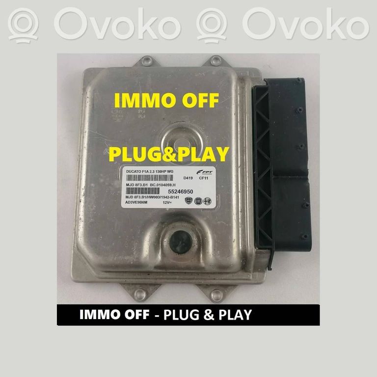 55246950 Fiat Ducato Calculateur moteur ECU, 258,82 € | OVOKO