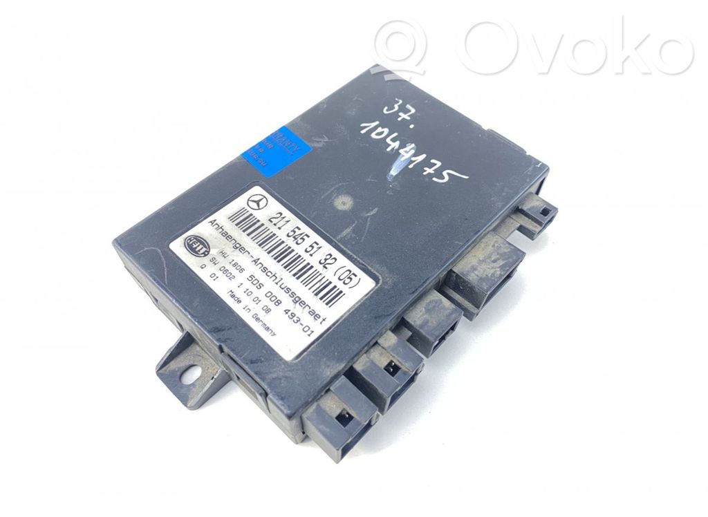 5DS00849301 Mercedes-Benz E W211 Tow bar trailer control unit/module, € ...