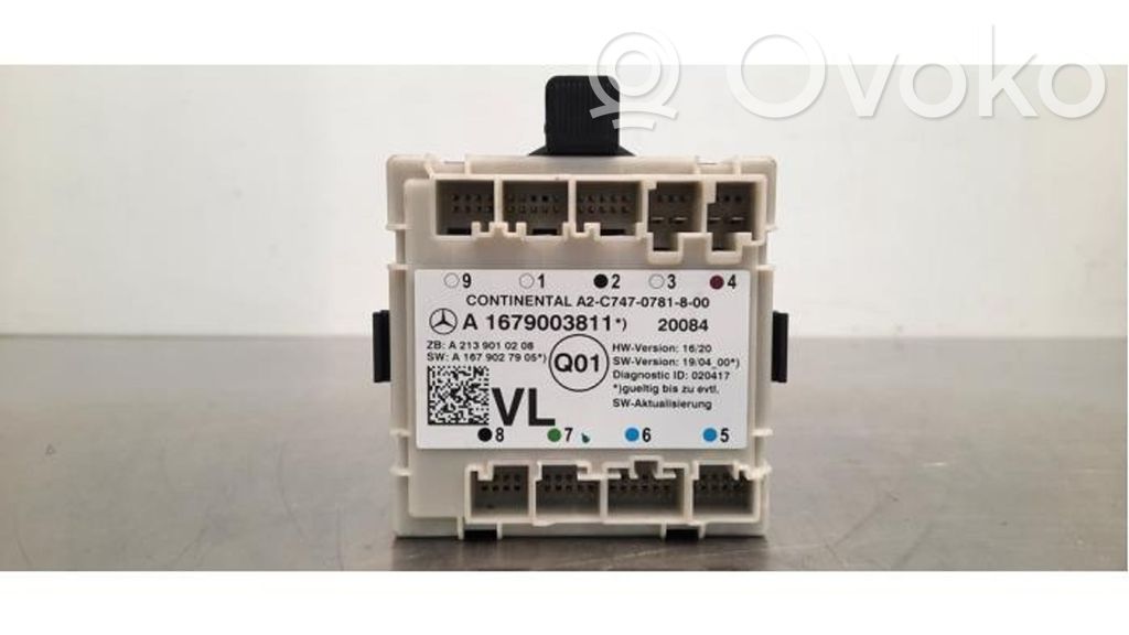 A1679003811 Mercedes-Benz GLC C253 Door central lock control unit ...