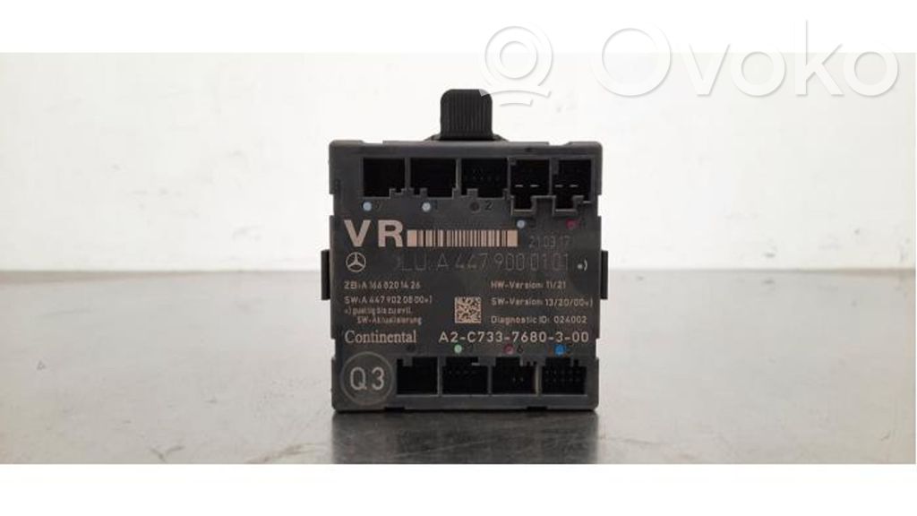 A4479000101 Mercedes-Benz Vito Viano W447 Door central lock control ...