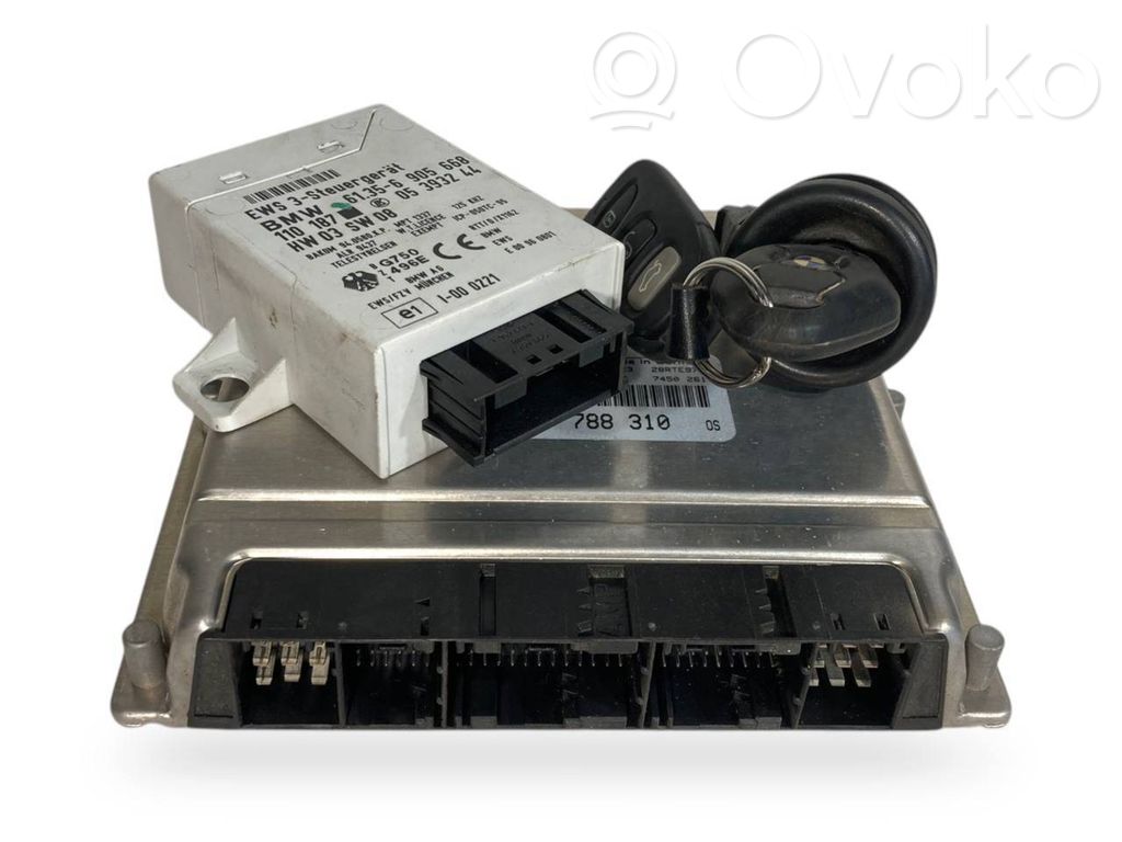 7788310 BMW 5 E39 Engine ECU kit and lock set, €75.00 | RRR