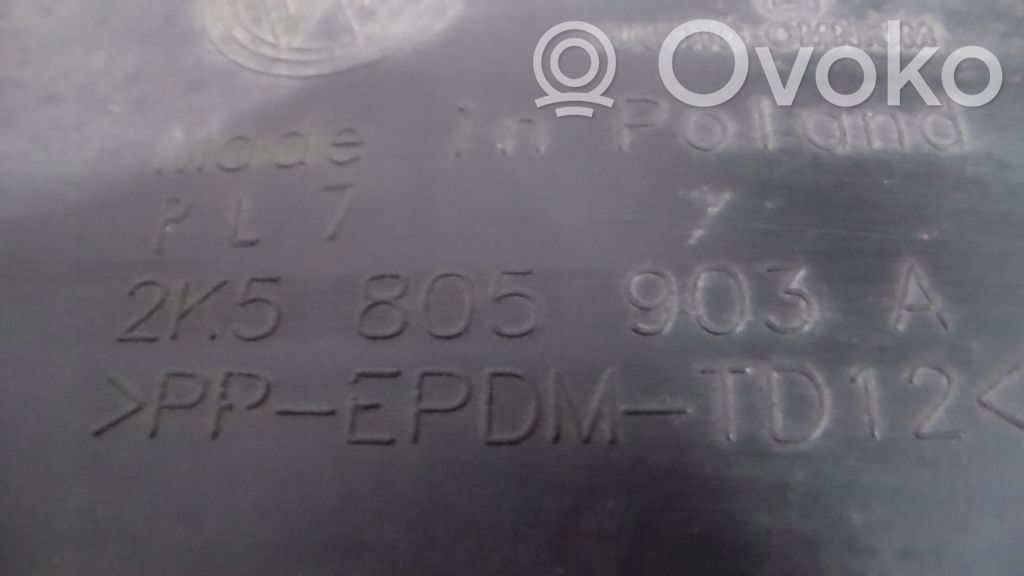 EMM968 Volkswagen Caddy Enjoliveur de pare-chocs arrière 2K5805903A ...