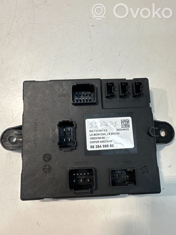9838499880 Peugeot 508 II Tailgate/trunk control unit/module, €180.00 | RRR
