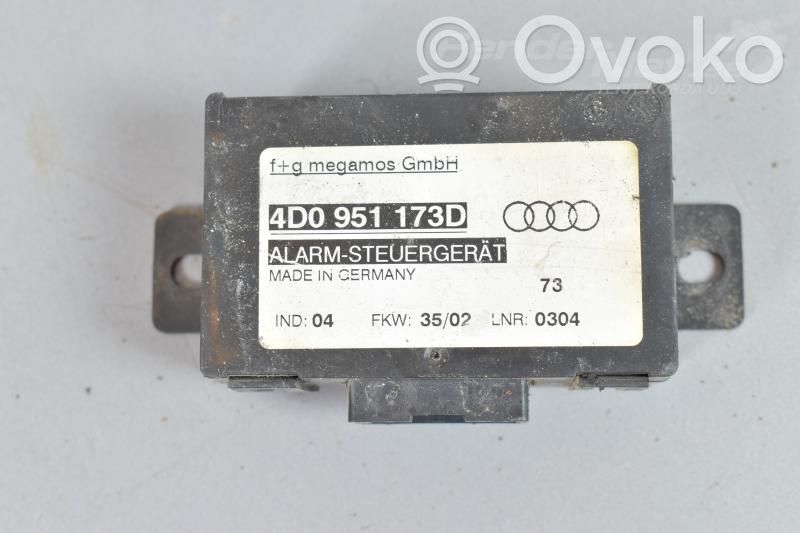 4D0951173D Audi A6 S6 C5 4B Alarm control unit/module, €5.00 | RRR