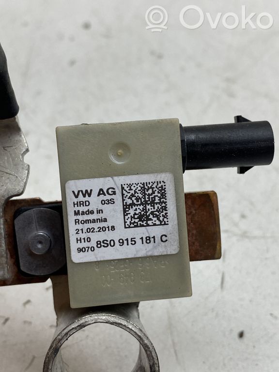 GNR7121 Audi A4 S4 B9 Câble négatif masse batterie 8S0915181C - Pièce ...
