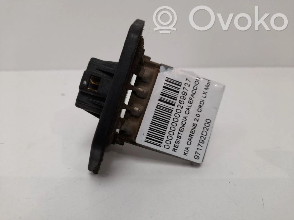 971792D200 KIA Carens I Résistance moteur de ventilateur de chauffage ...