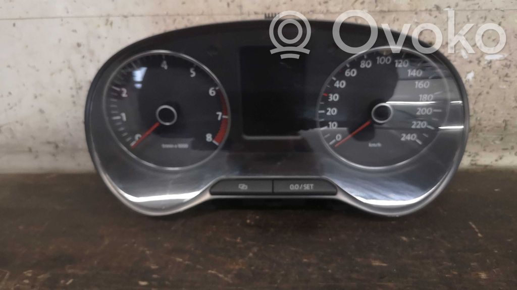 6R0920860H Volkswagen Polo V 6R Compteur de vitesse tableau de bord, 50 ...