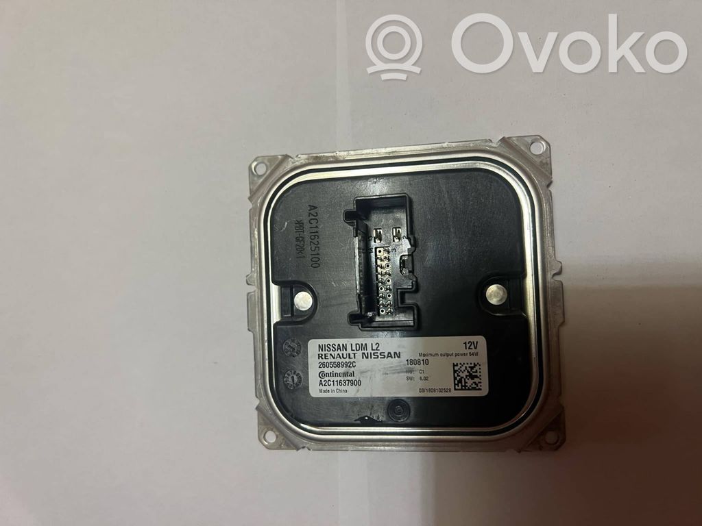 260558992C Nissan Leaf I (ZE0) Headlight ballast module Xenon, €36.00 | RRR