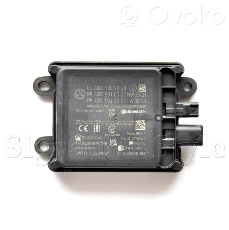A0009002348 Mercedes-Benz S Z223 Maybach Capteur radar de distance, 220 ...