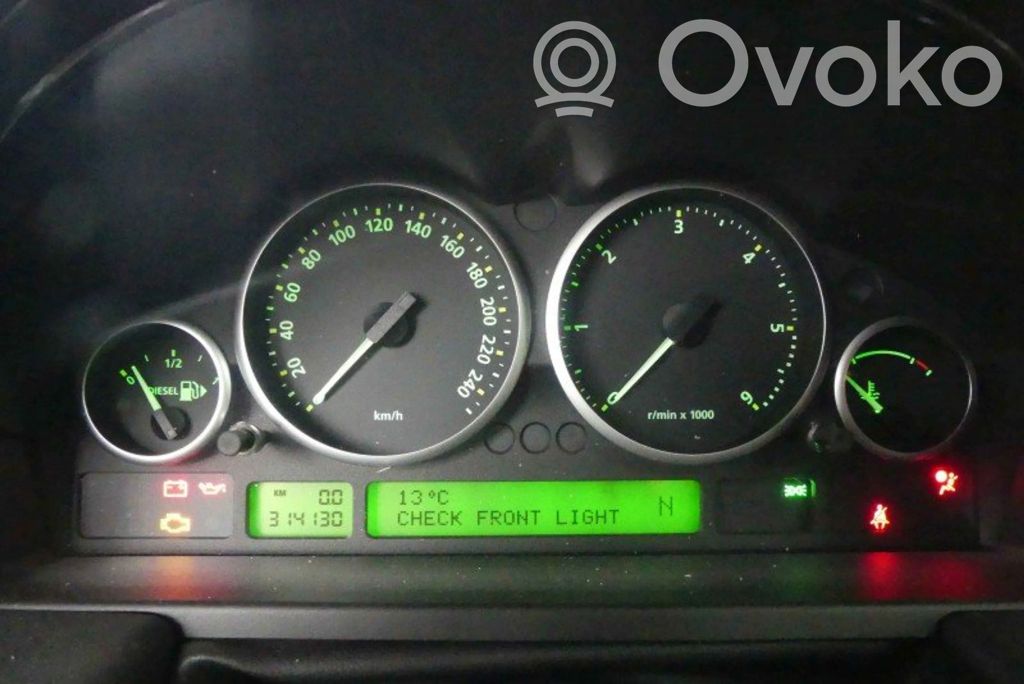 8H42-10849-EB Land Rover Range Rover L322 Compteur de vitesse tableau ...