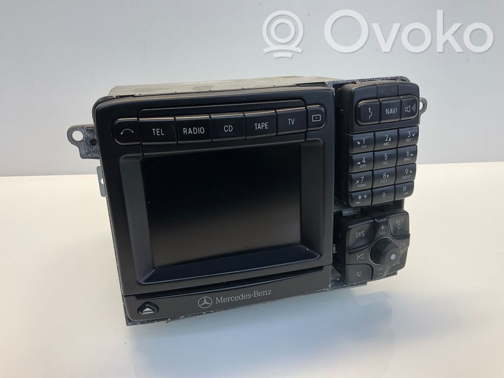 A2208203789 Mercedes-Benz S W220 Unité principale radio / CD / DVD ...