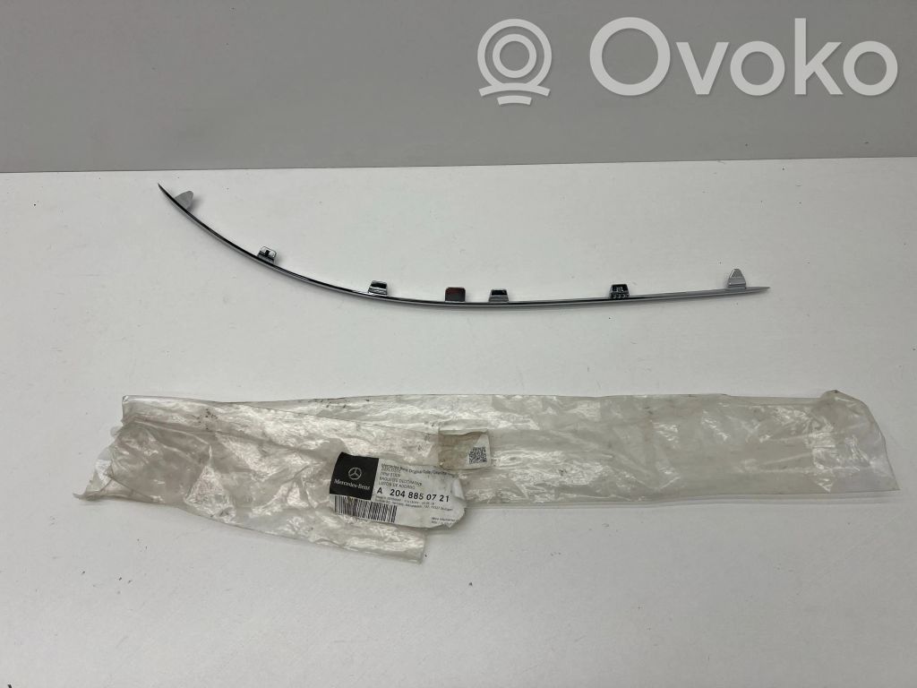 A2048850721 Mercedes-Benz C W204 Front bumper splitter molding, €40.00 ...