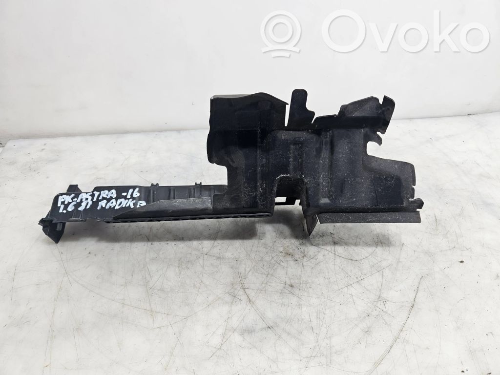 332155568 Opel Astra K Déflecteur d'air de radiateur de refroidissement ...