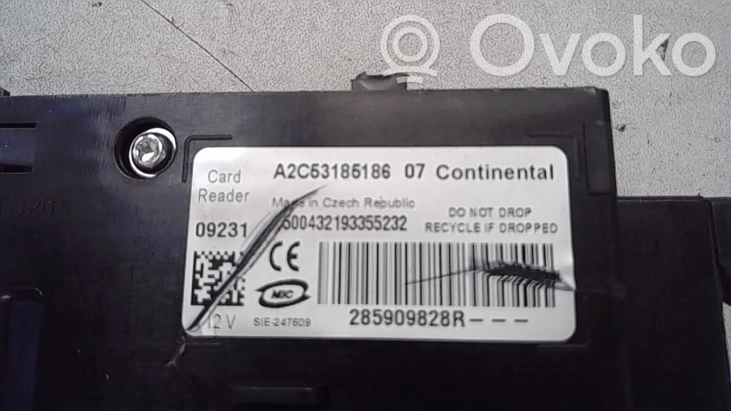 285909828R Renault Megane III Virta-avainkortin lukija, 29,50 € | OVOKO