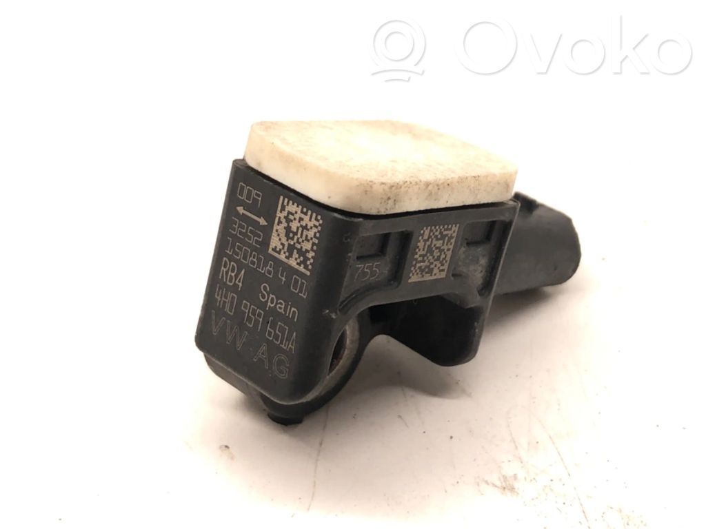 4H0959651A Audi A6 C7 Capteur de collision / impact de déploiement d ...