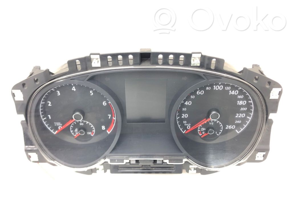 5G0920871 Volkswagen Golf VII Compteur de vitesse tableau de bord, 79 ...