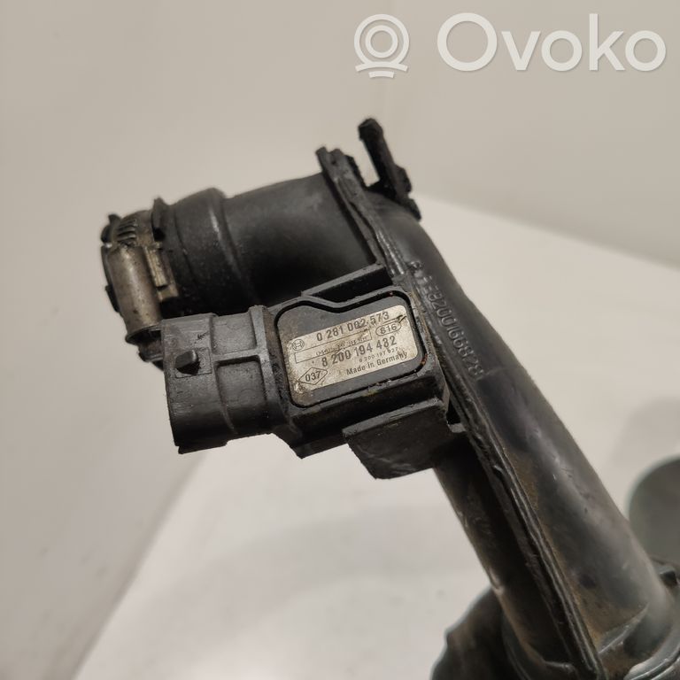 8200166828 Renault Megane II Tube d'admission de tuyau de refroidisseur ...