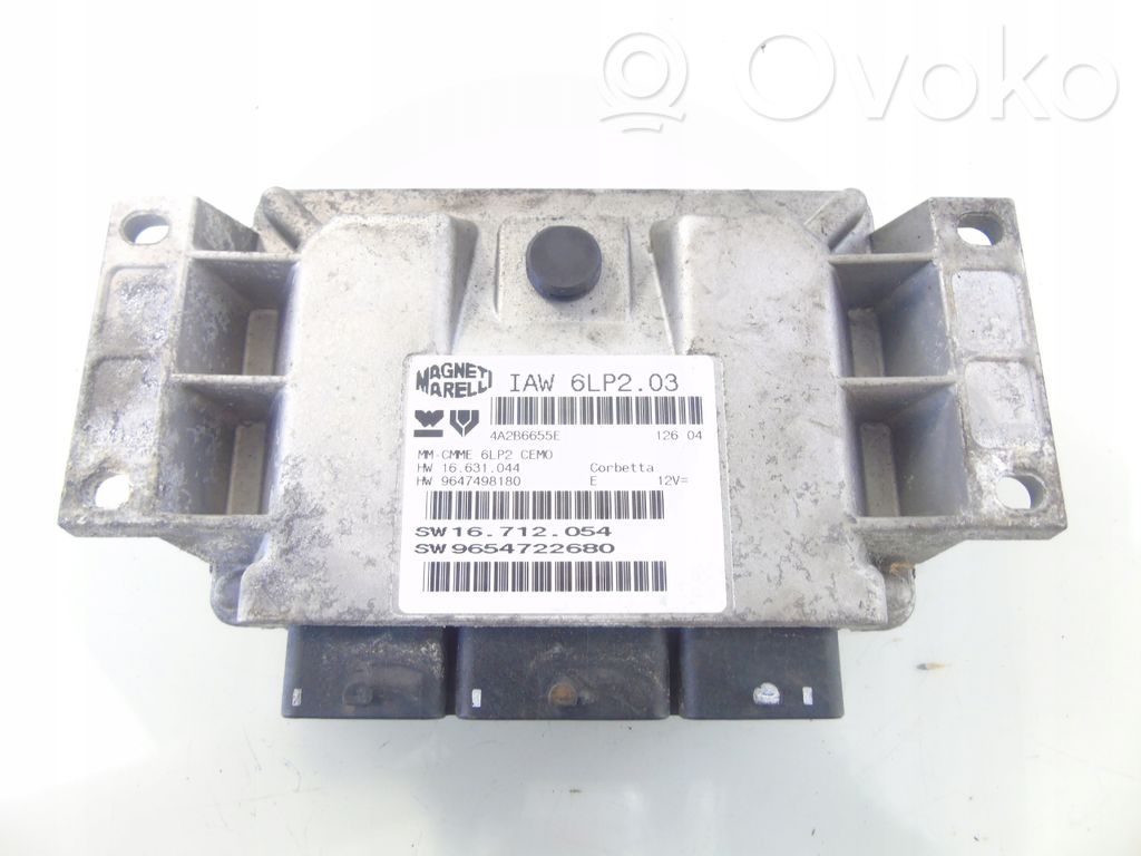 9657429680 Peugeot 206 Calculateur moteur ECU, 25,62 € | OVOKO