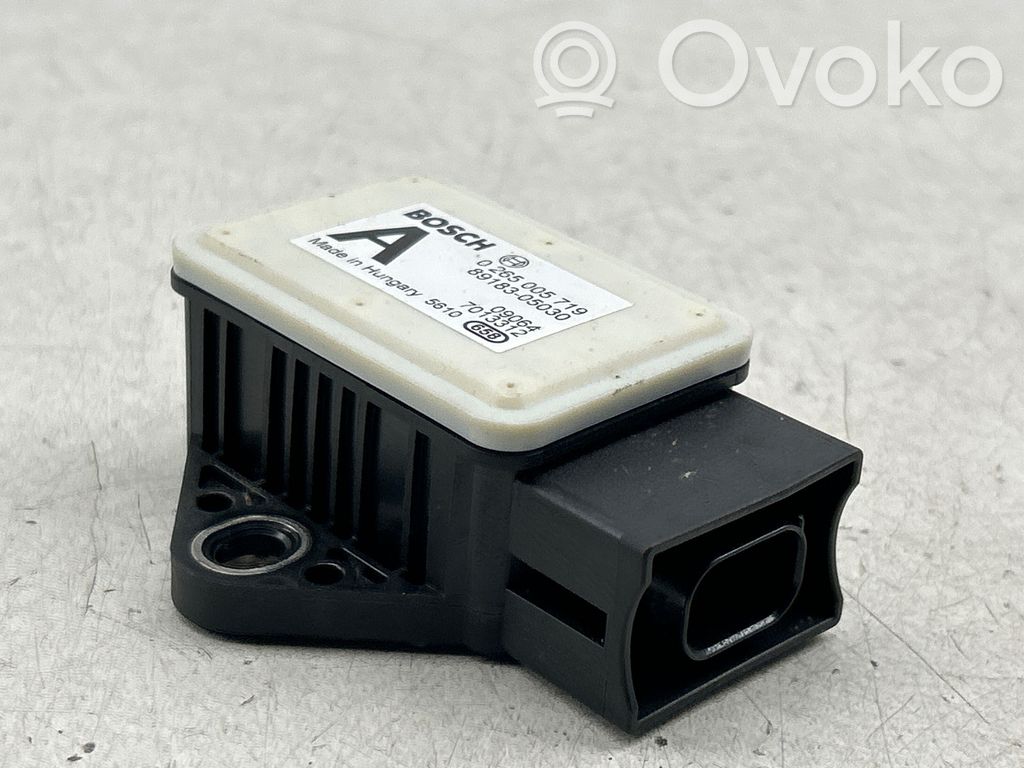 0265005719 Toyota Avensis T270 ESP acceleration yaw rate sensor, €15.00 ...
