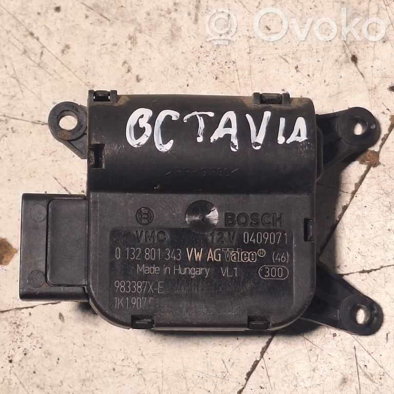 1K1907511E Skoda Octavia Mk2 (1Z) Moteur / actionneur de volet de ...
