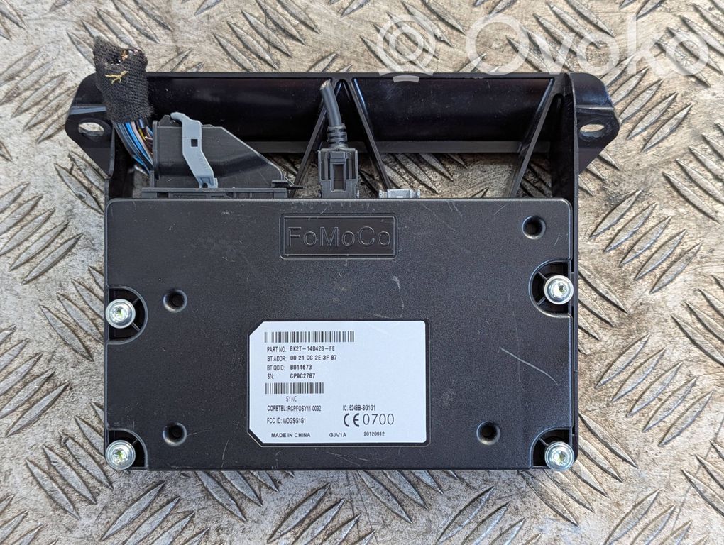BK2T-14B428-FE Ford Transit Custom Module unité de contrôle Bluetooth ...