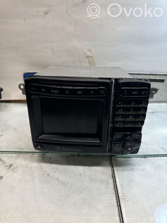 A2208203789 Mercedes-Benz S W220 Unité principale radio / CD / DVD ...