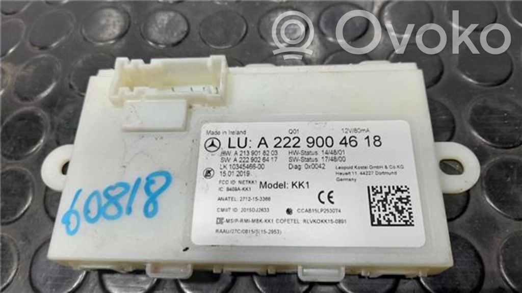 A2229004618 Mercedes-Benz E W213 Module de fusibles, 121,00 € | OVOKO