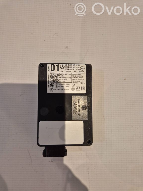 A0009018802 Mercedes-Benz GLE (W166 - C292) Capteur radar d'angle mort ...