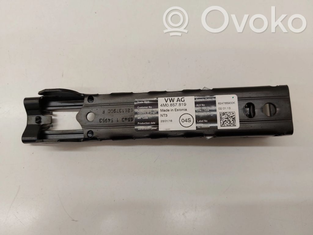 4M0857819 Volkswagen PASSAT B8 Réglage de la hauteur de la ceinture de ...