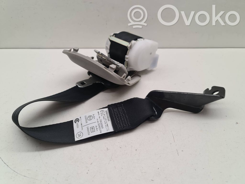 7S3260 Toyota Land Cruiser (J150) Takaistuimen turvavyö, 54,00 € | OVOKO