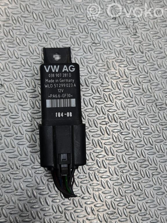 038907281D Audi A3 S3 8P Glow plug pre-heat relay, €10.00 | RRR