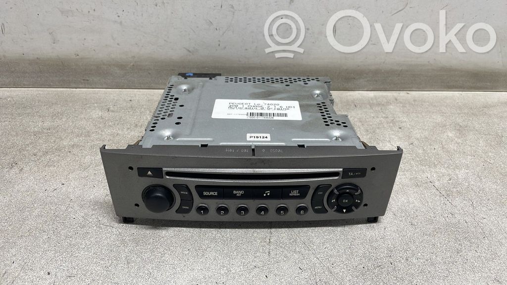 96662671XH Peugeot 308 Radio/CD/DVD/GPS head unit, €82.00 | RRR