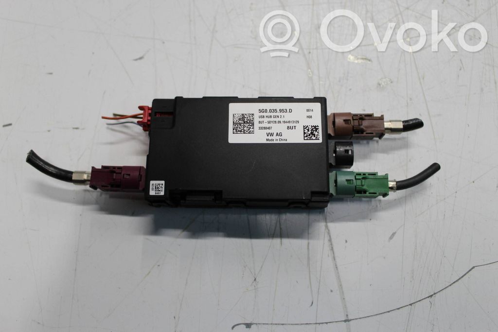 5G0035953D Volkswagen T-Cross USB control unit, €36.94 | RRR