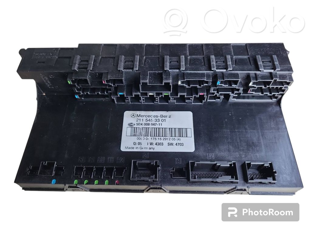 2115453301 Mercedes-Benz E W211 Unité de contrôle SAM, 50,00 € | OVOKO