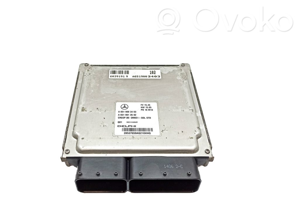 A6519003403 Mercedes-Benz Sprinter W906 Engine control unit/module, €79 ...
