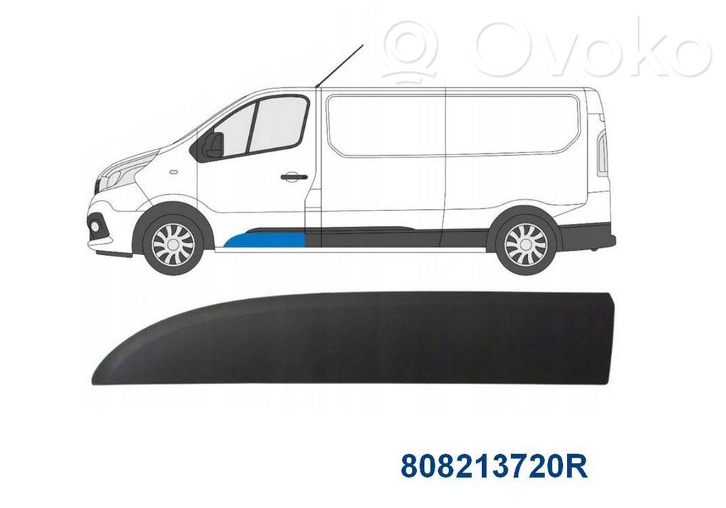 808213720R Renault Trafic III (X82) Rivestimento della portiera ...