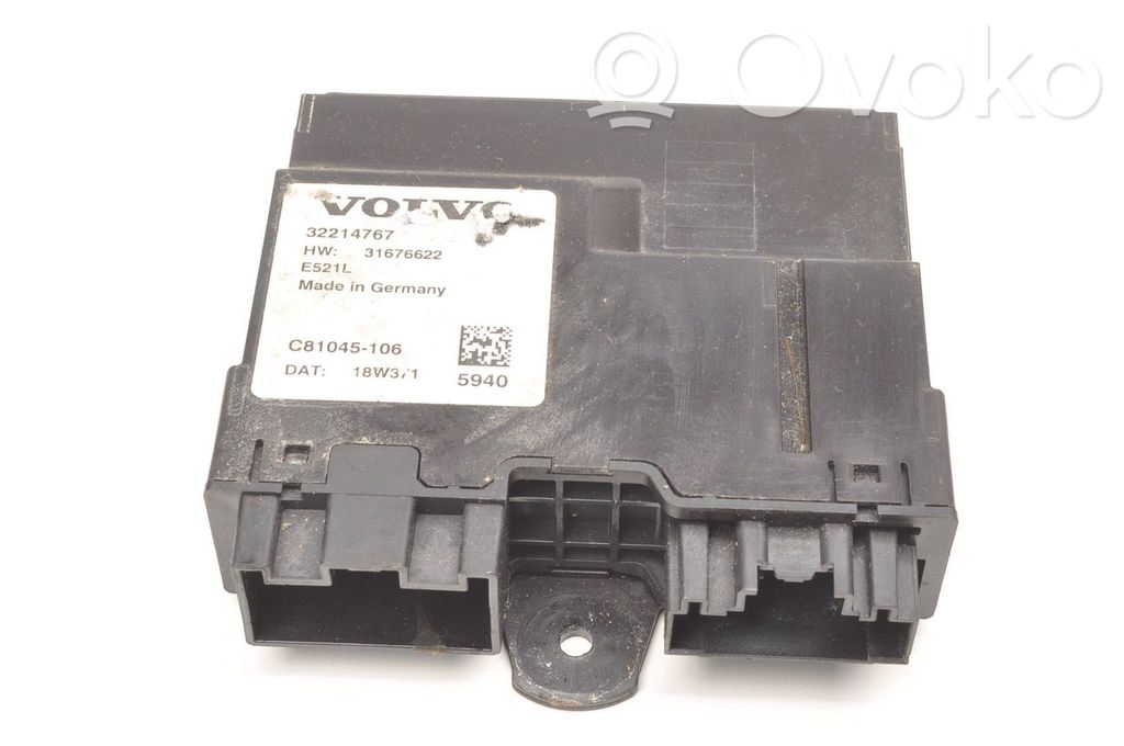 32214767 Volvo S90, V90 Tailgate/trunk control unit/module, €46.59 | RRR