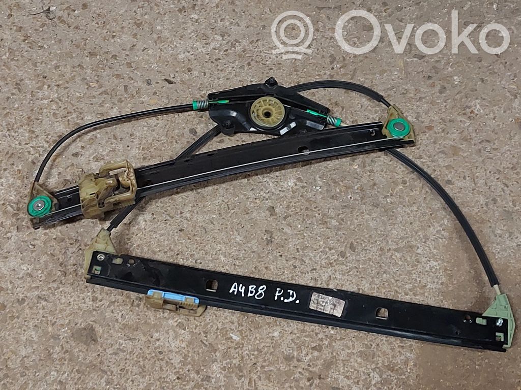 8K0837462 Audi A4 S4 B8 8K Mécanisme de lève-vitre avant sans moteur ...