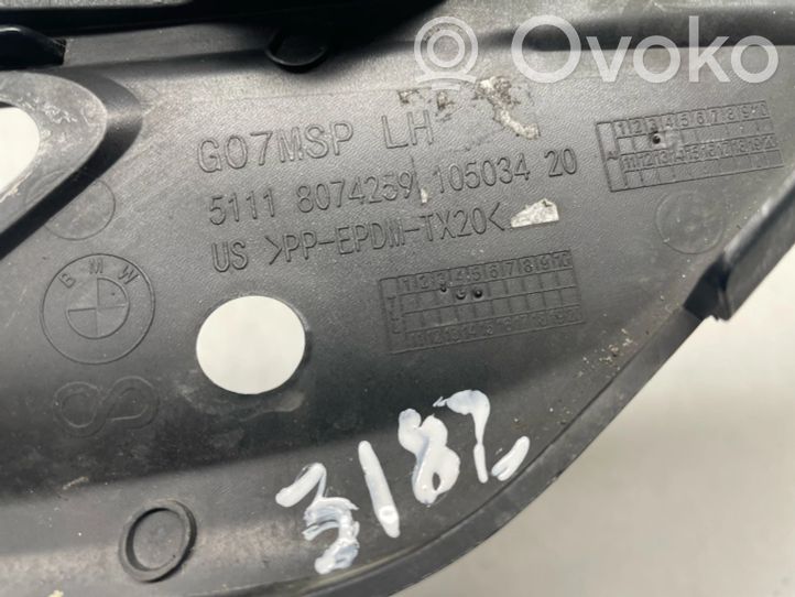 8074259 BMW X7 G07 Front bumper lower grill, 95.00 € | RRR