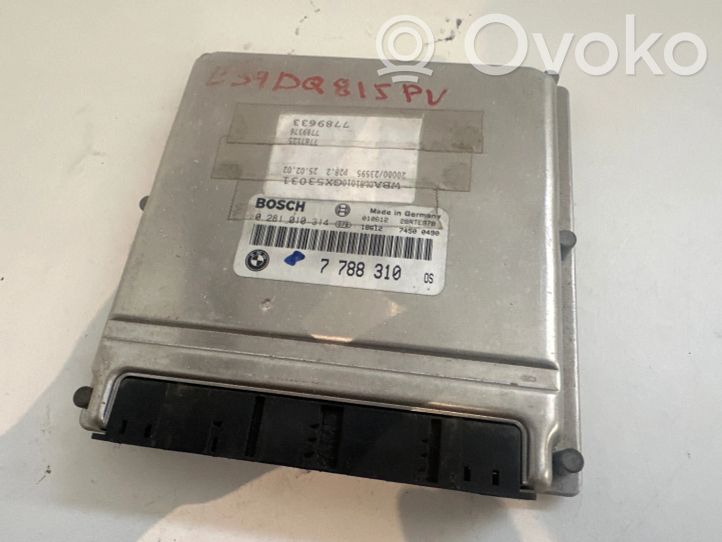 7788310 BMW X5 E53 Engine control unit/module, 100.00 € | RRR