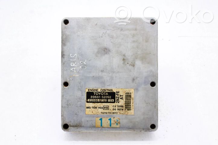 8966152092 Toyota Yaris Engine control unit/module, 120.00 € | RRR