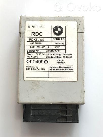 6769053 BMW 7 E65 E66 Module de pression des pneus, 15.00 € | OVOKO