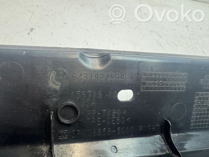 9245596 BMW X5 F15 Cabin air micro filter frame (part), 5.00 € | RRR